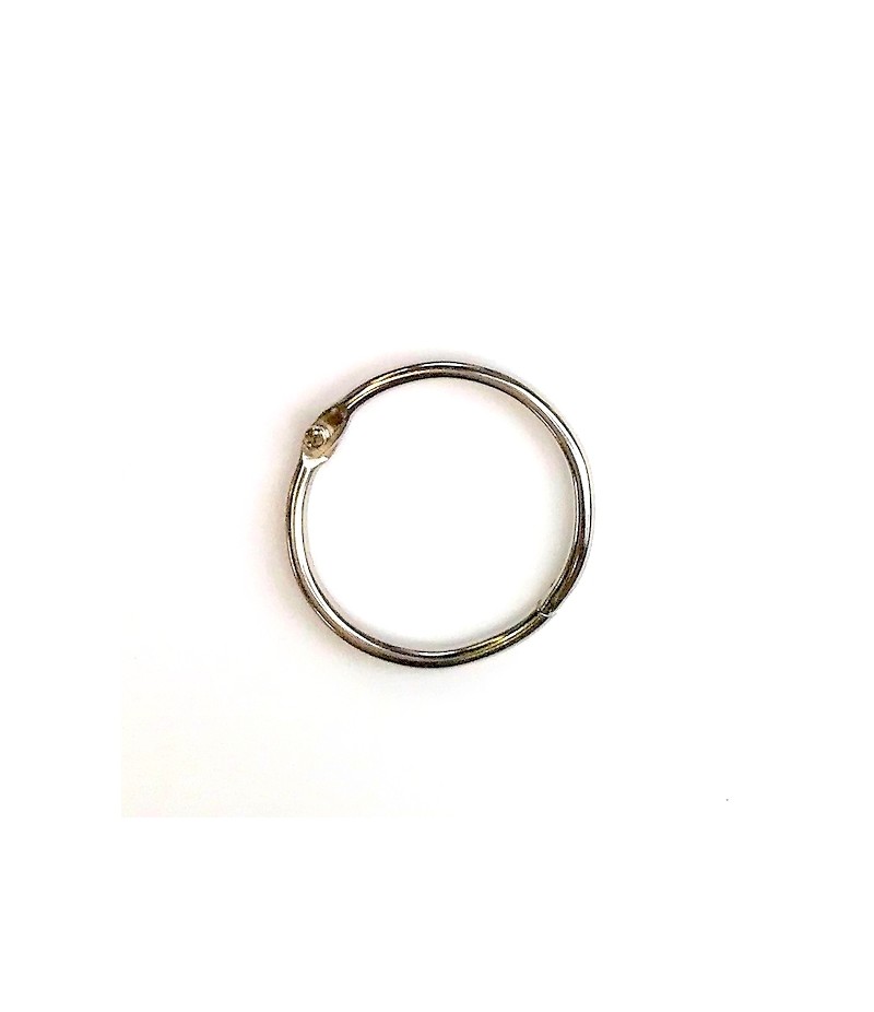 ANNEAU EN MÉTAL ARGENT - 3.8 CM - Doigts de Fées